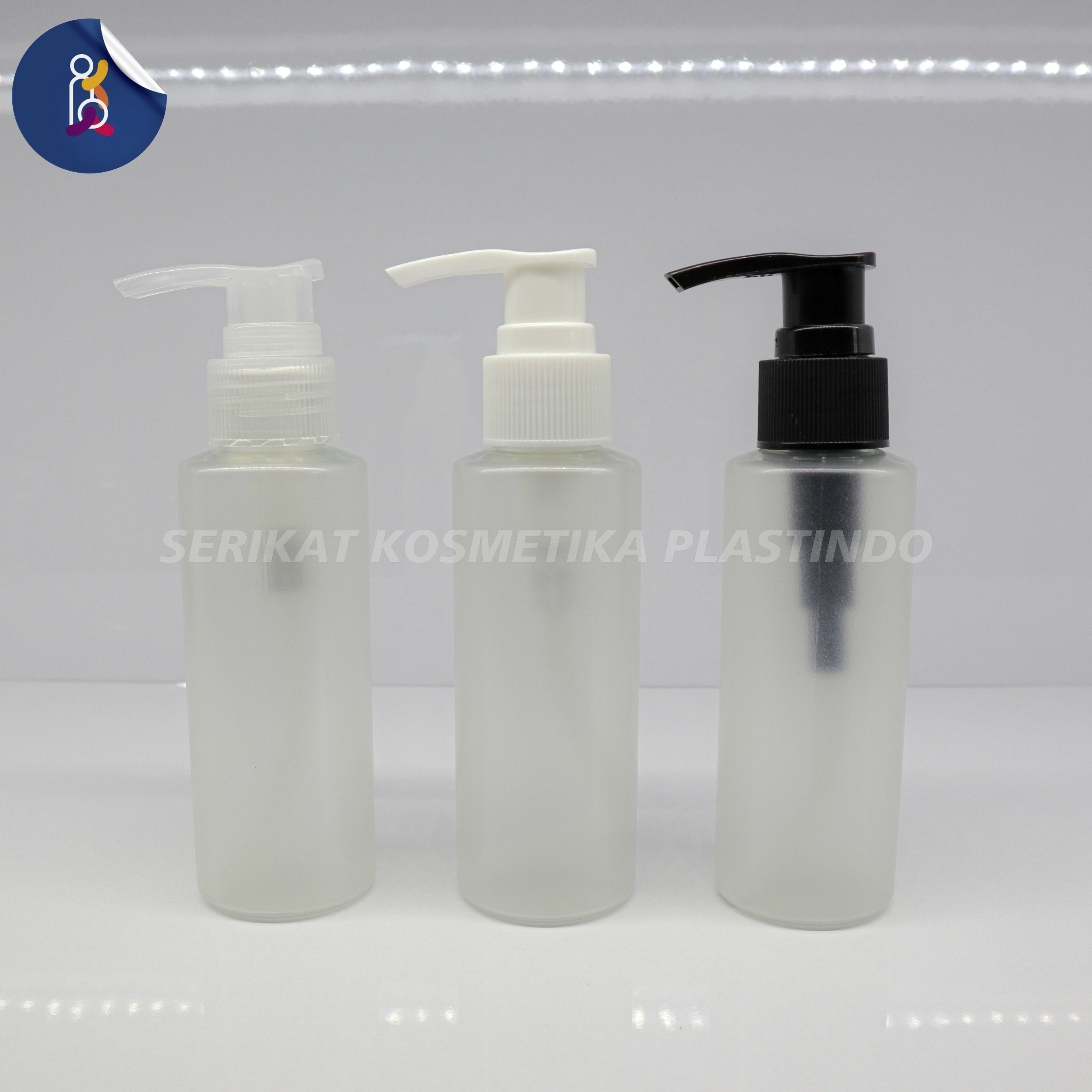 BOTOL HS 500ML HITAM PUMP LOTION SILVER GOLD - PT. Serikat Kosmetika ...
