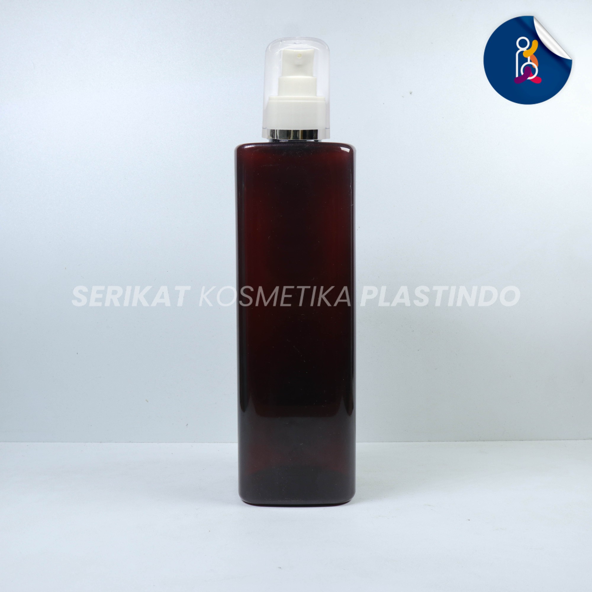 BOTOL HS 500ML HITAM PUMP LOTION SILVER GOLD - PT. Serikat Kosmetika ...