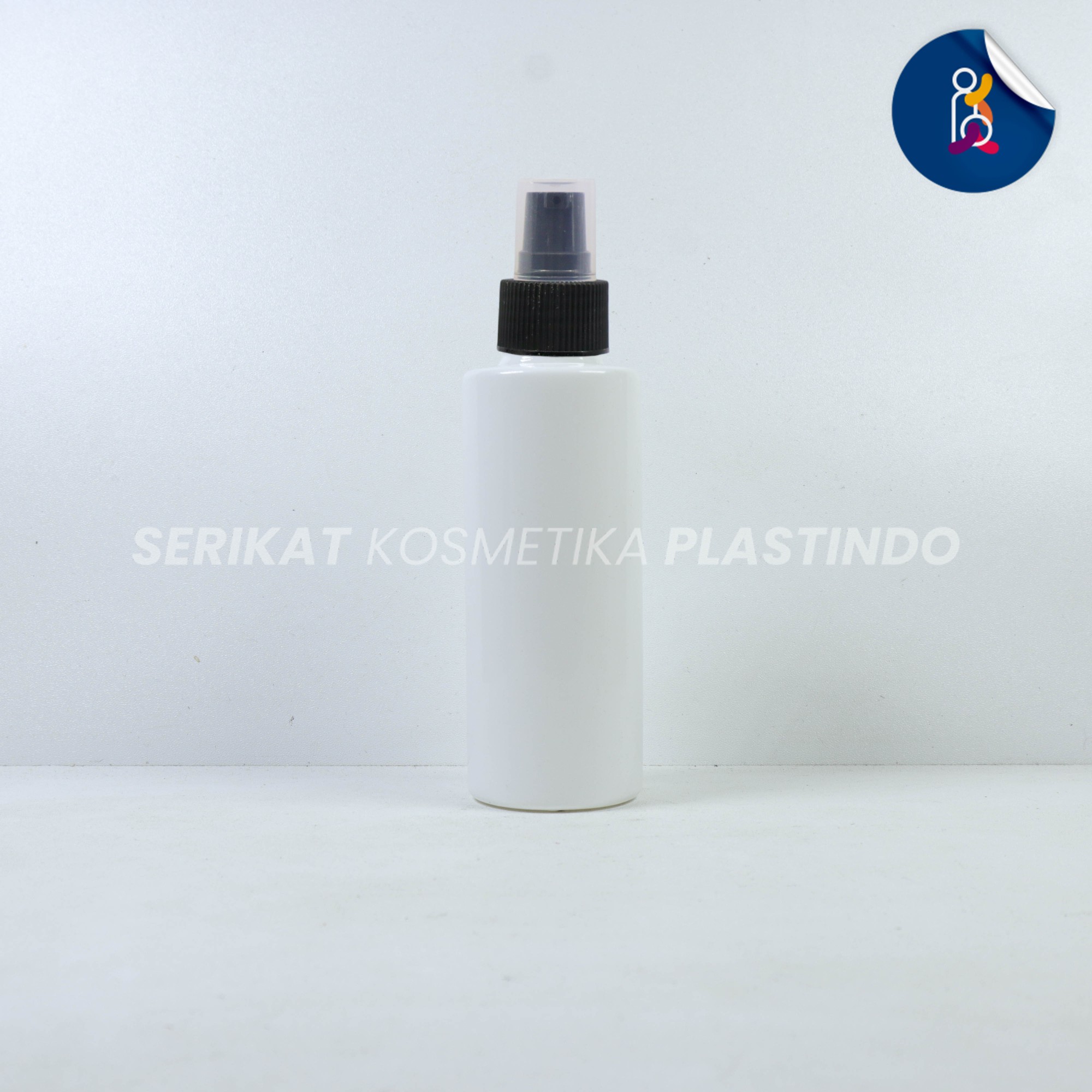 BOTOL RF 100ML HITAM TUTUP PUMP TREATMENT PINK - PT. Serikat Kosmetika ...